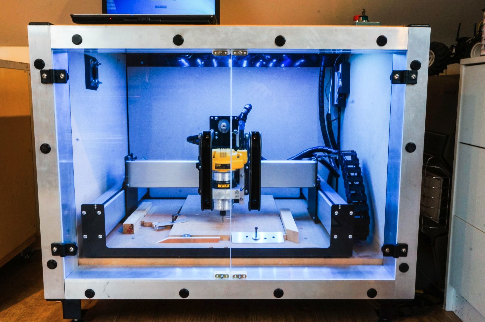 CNC Router Enclosure : 7 Steps (with Pictures) - Instructables