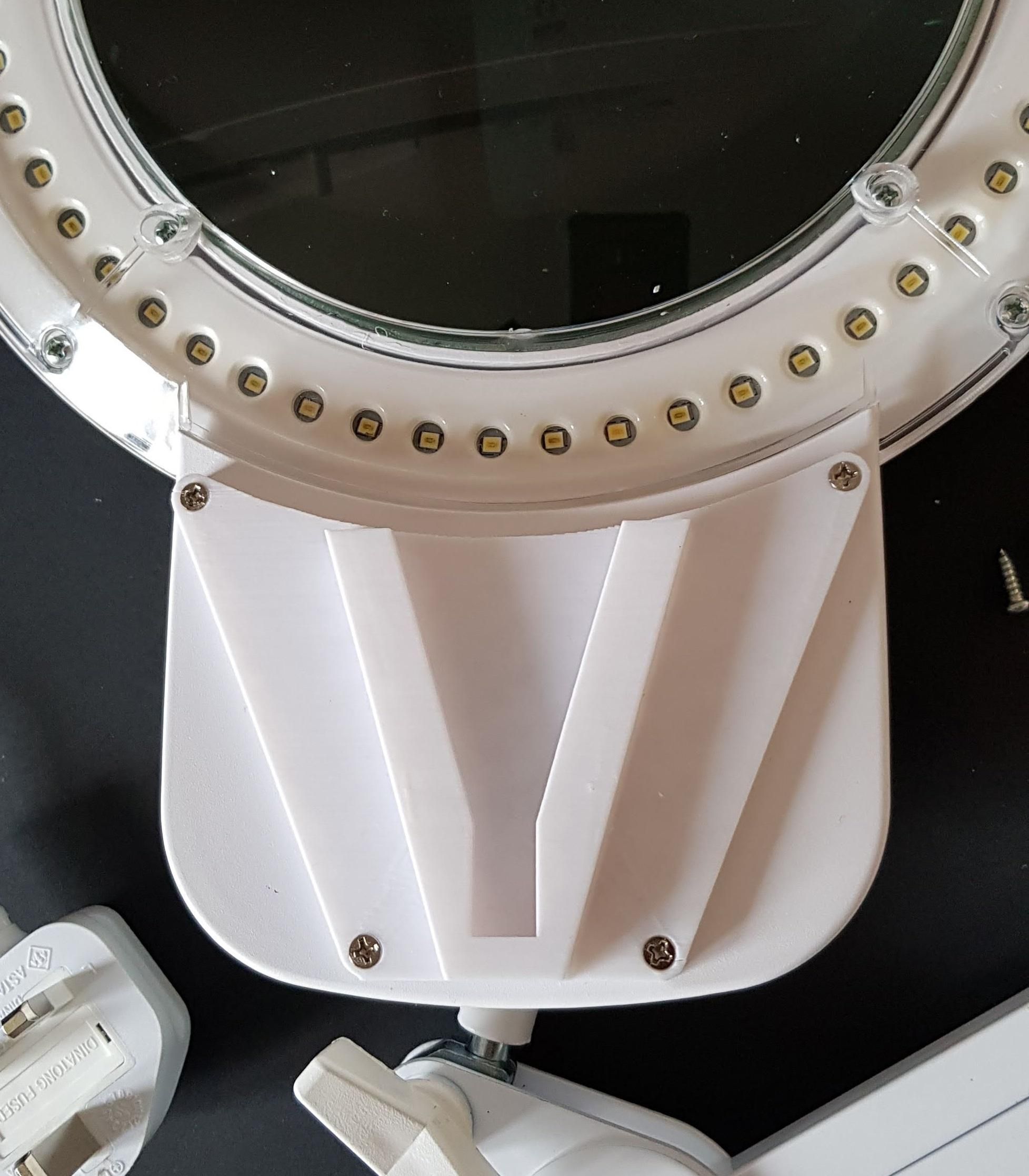 'Enterprising' Magnifying Lamp Upgrade : 9 Steps (with Pictures ...