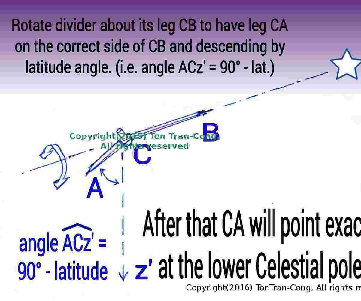 Finding North Direction and Time by Any Bright Star. : 5 Steps (with ...