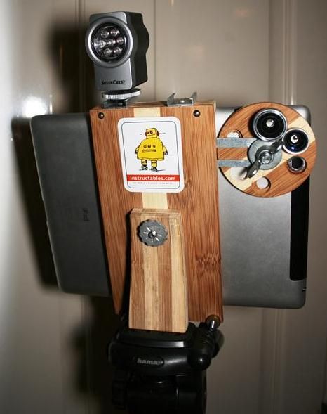 Bamboo IPad Lens Dial Moviemount - Instructables
