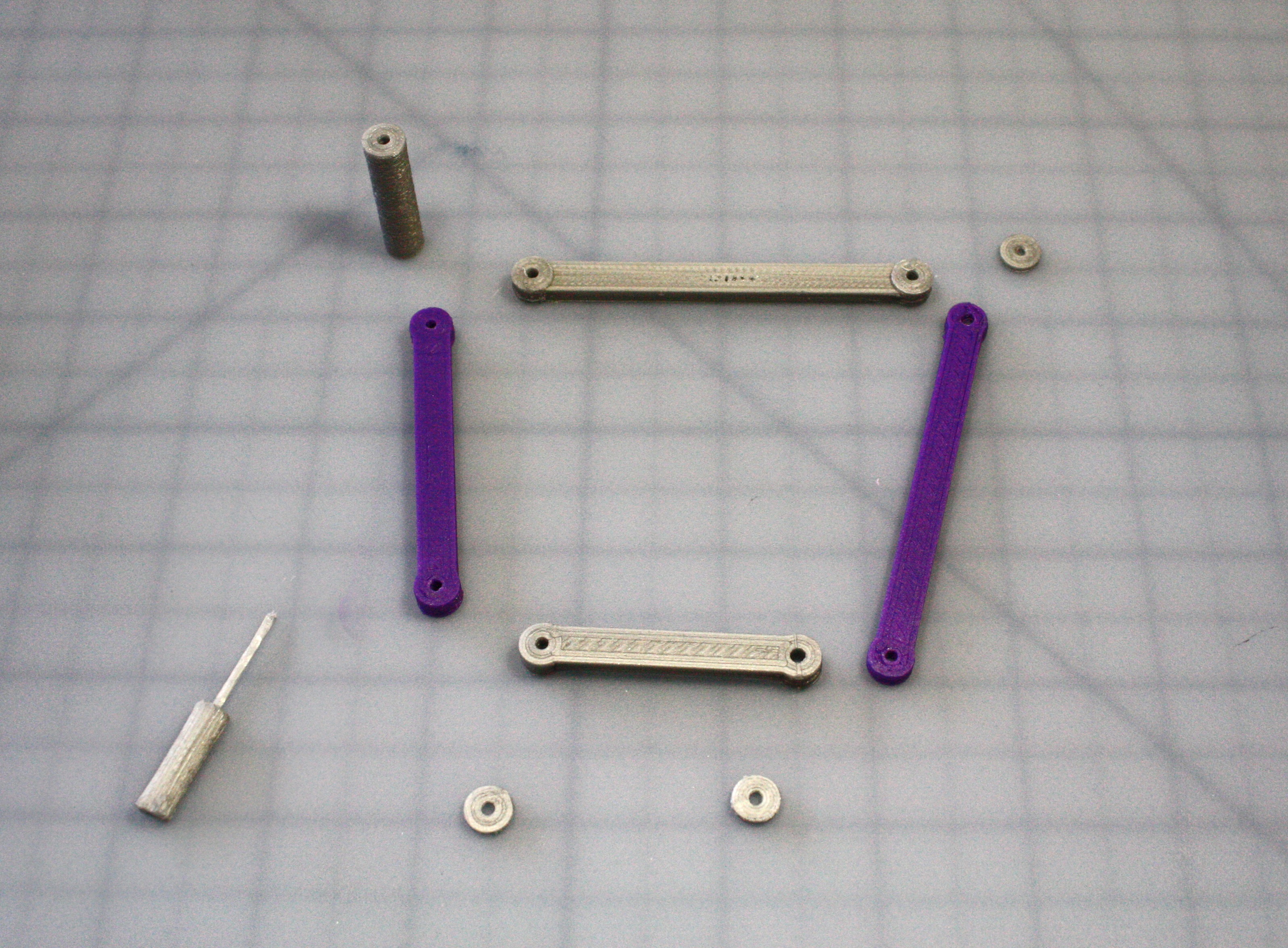 Mechanical Art Bots: Four-Bar Linkage Mechanism : 8 Steps (with ...