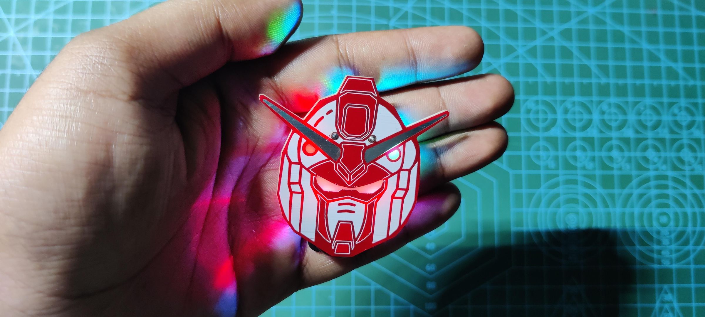 Gundam Themed PCB Badge : 12 Steps (with Pictures) - Instructables