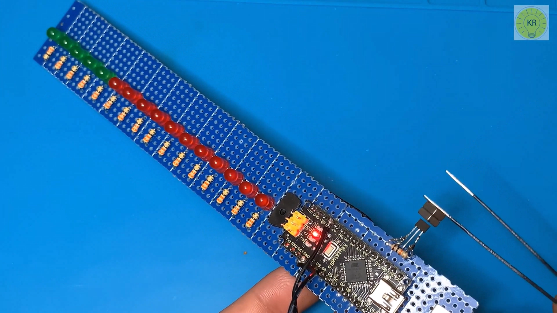 Propeller Led Pendulum Clock Instructables