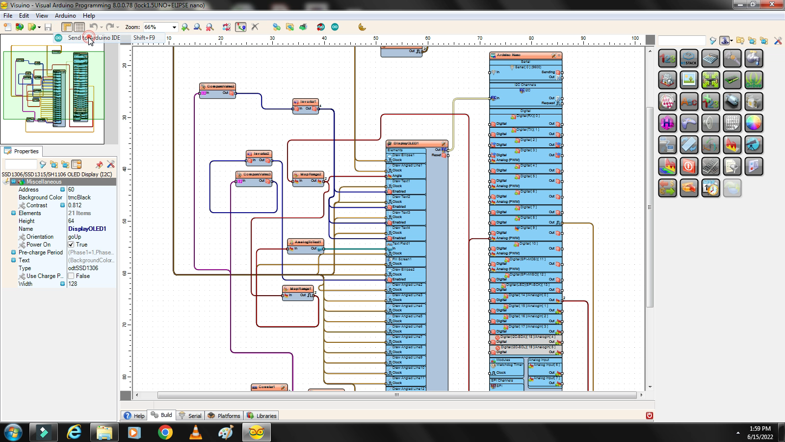 Arduino Gps Speed Indicator Visuino Visual Development For Arduino 7004