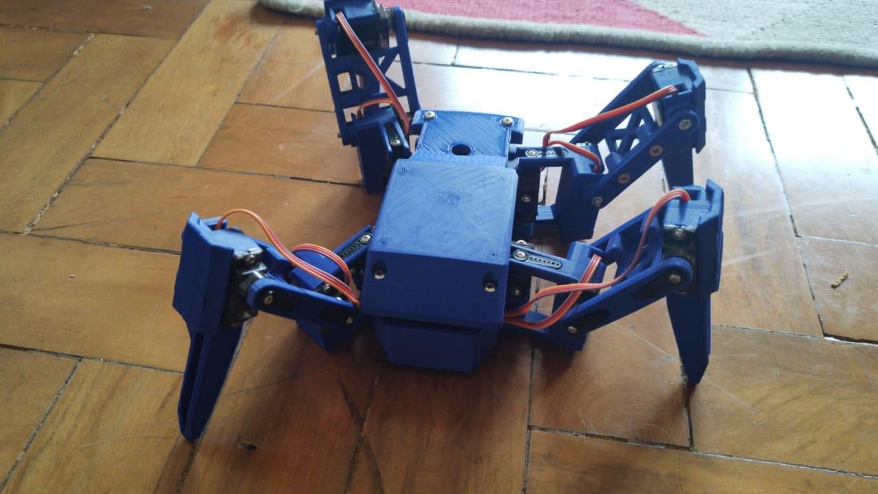 [DIY] Spider Robot(Quad Robot, Quadruped) : 14 Steps (with Pictures ...