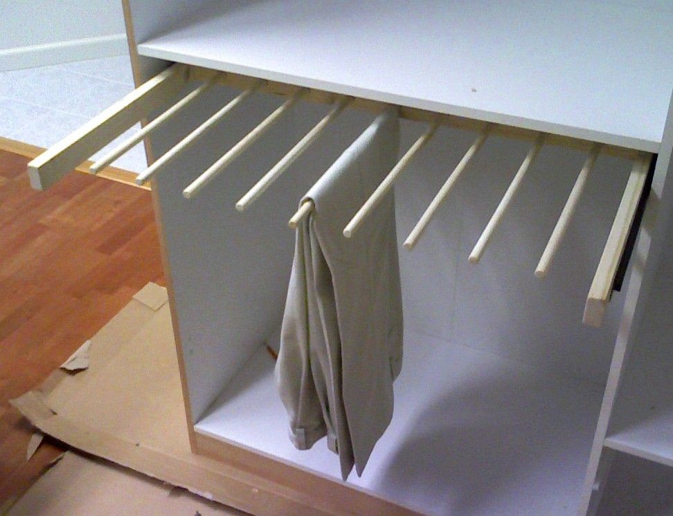 Sliding Pants Rack : 10 Steps (with Pictures) - Instructables