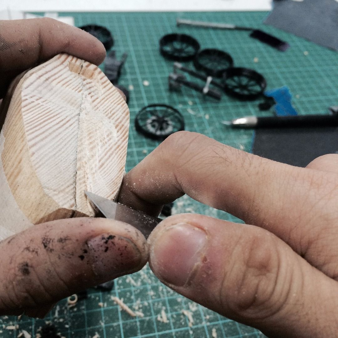 Scaled Wood & 3D Printed Motorcycle Model : 9 Steps (with Pictures ...