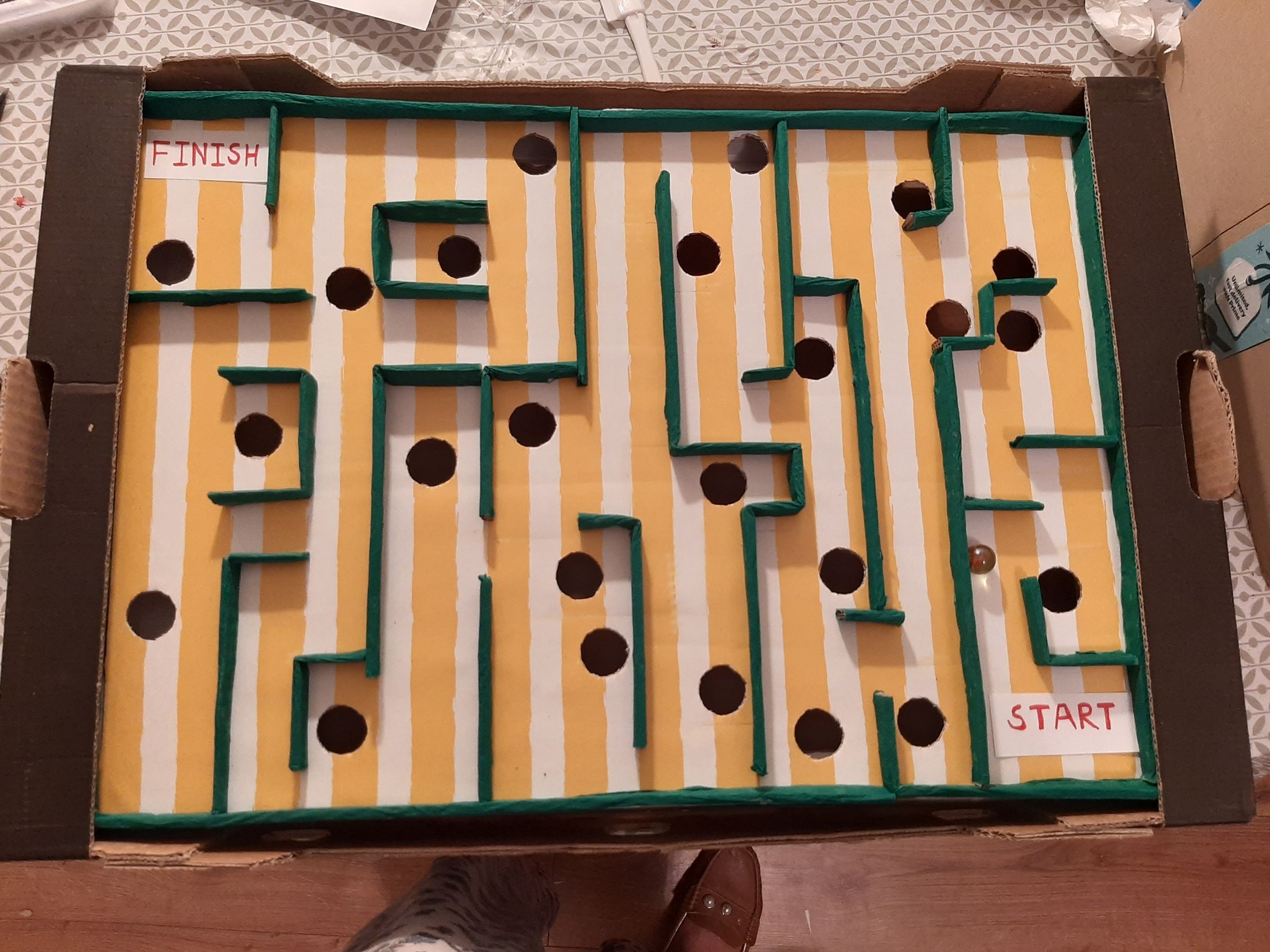 Quick-Fun-Easy-Cardboard Game : 7 Steps - Instructables