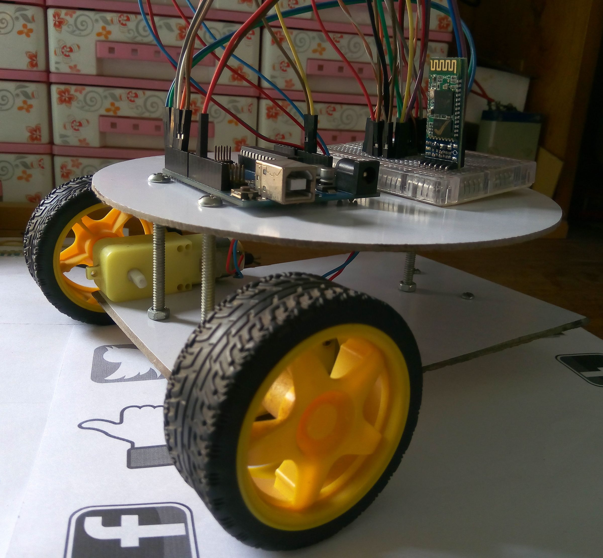 Android Controlled Robot for Beginners (A to Z) : 7 Steps (with ...