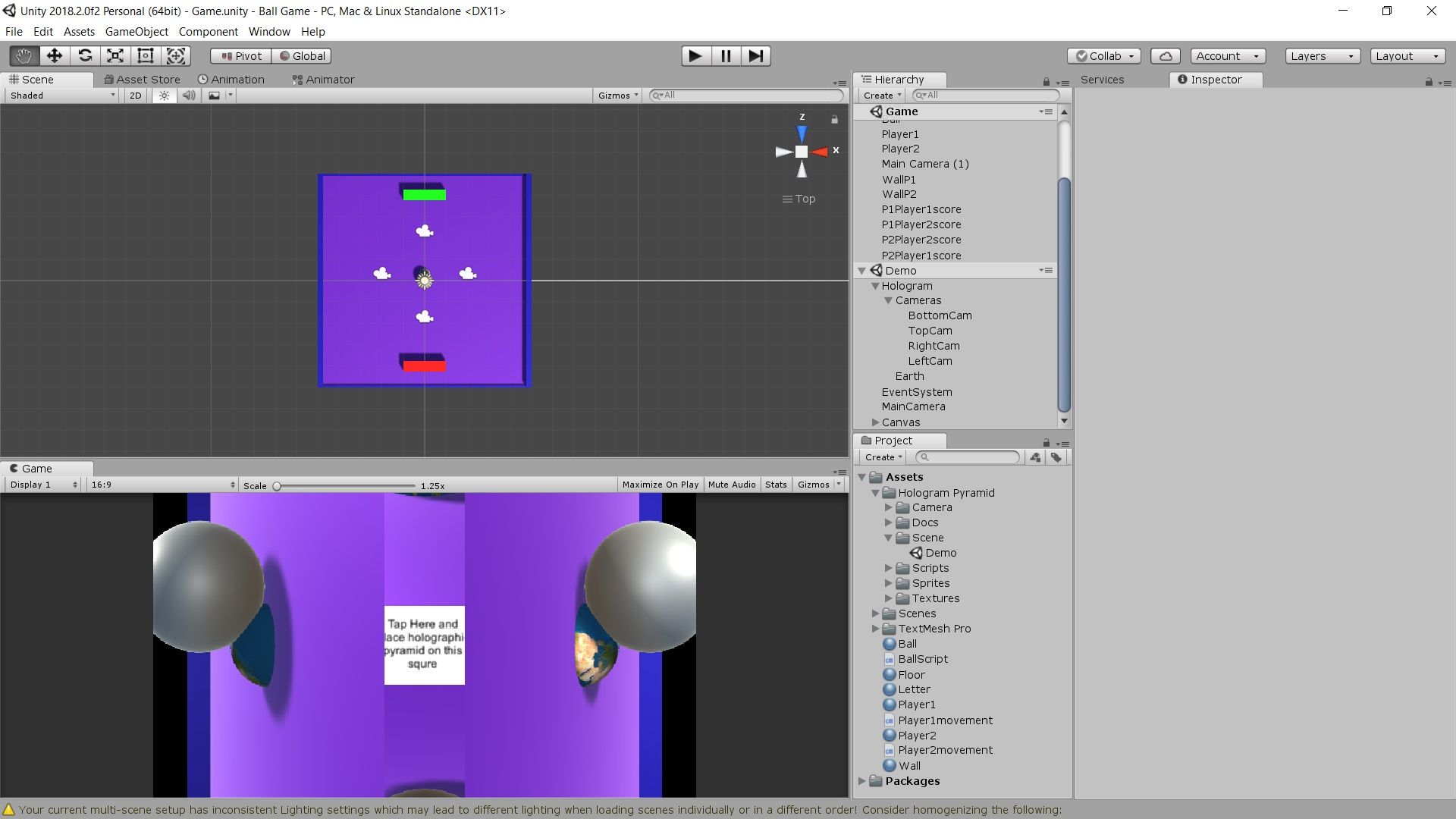 Unity Multiplayer 3D Hologram Game and Hologram Projector for PC : 16 ...