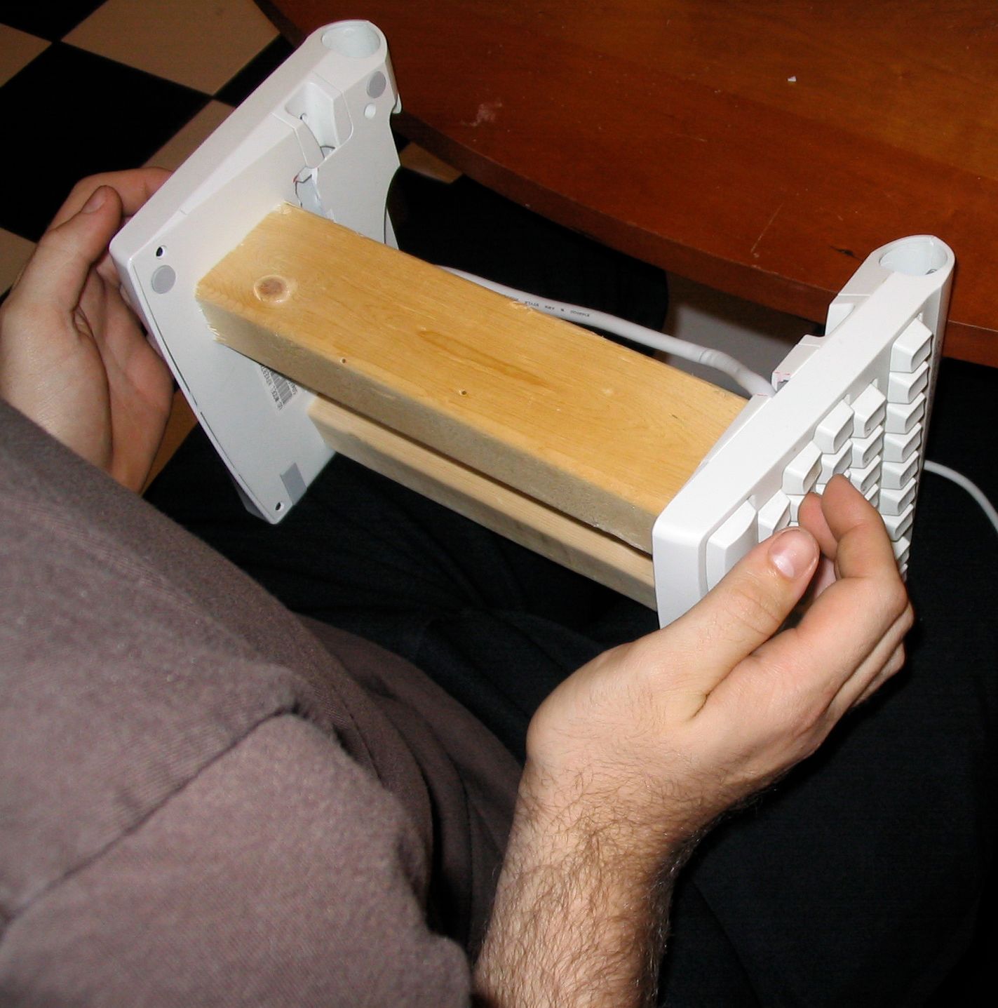 How to Make a Vertical, Ergonomic (tie-fighter) Keyboard : 7 Steps ...