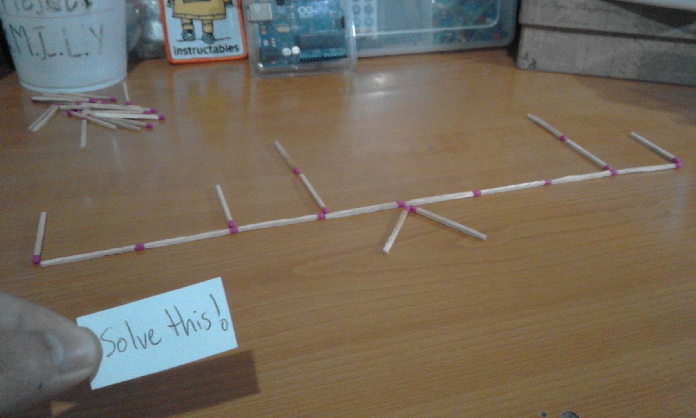 Matchsticks Puzzle Game (Try It Now!) : 10 Steps (with Pictures ...