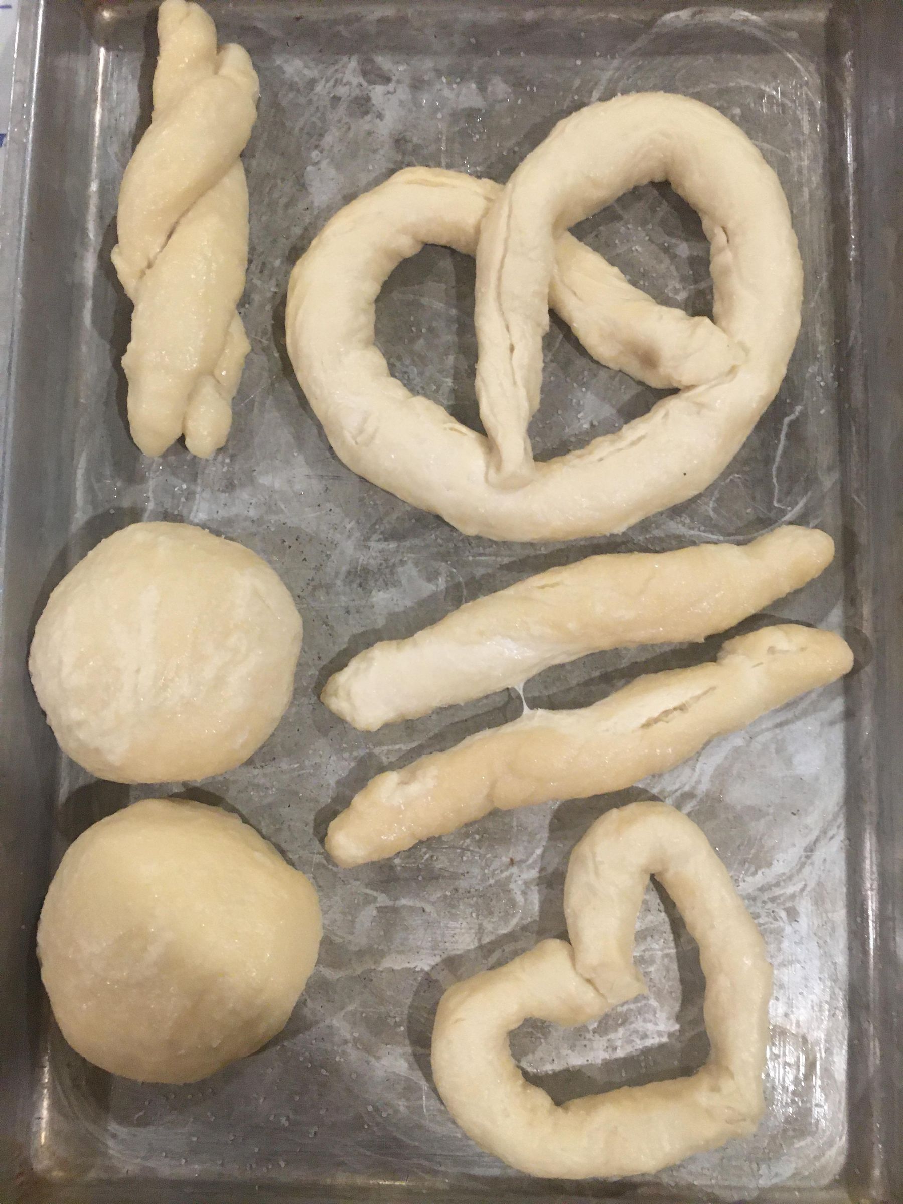 Homemade Pretzel Shapes With Sauces : 3 Steps (with Pictures ...