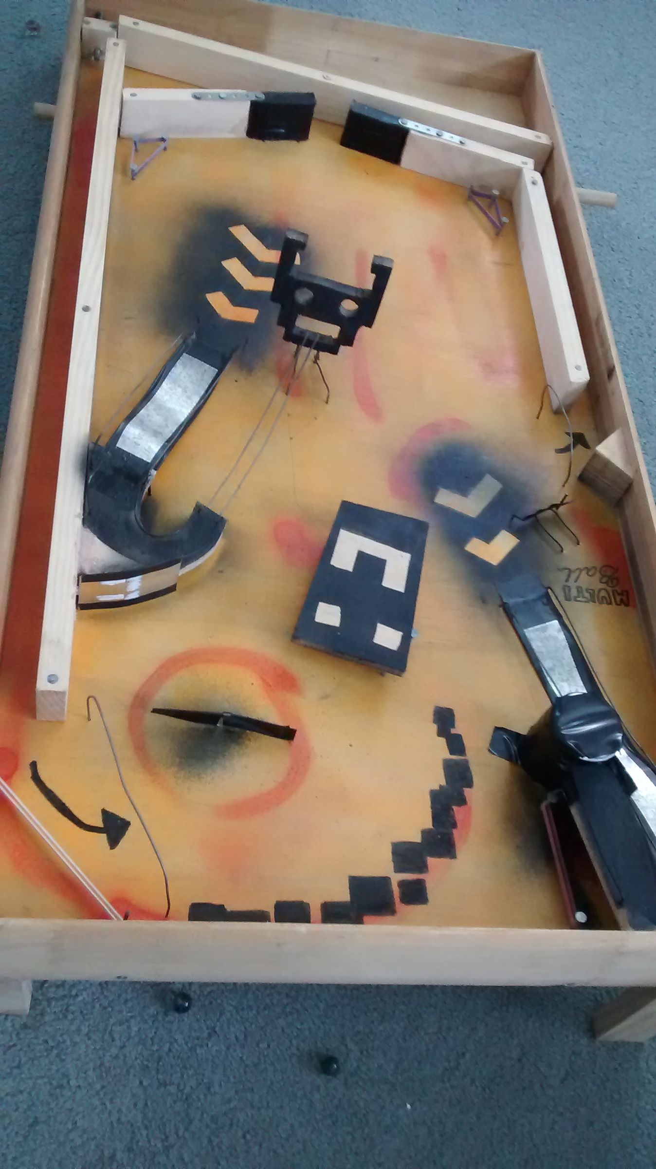 Homemade Pinball Machine : 7 Steps - Instructables
