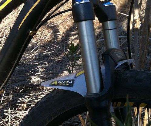 $1 MTB Mud Guard : 6 Steps - Instructables