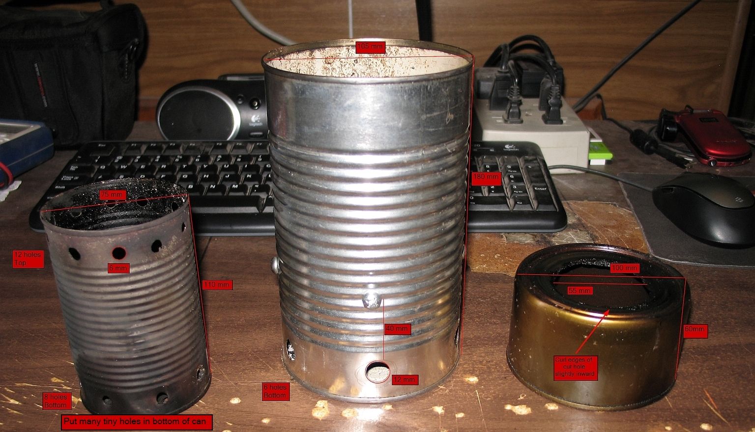 MIDGE Gasifier Campstove : 4 Steps - Instructables