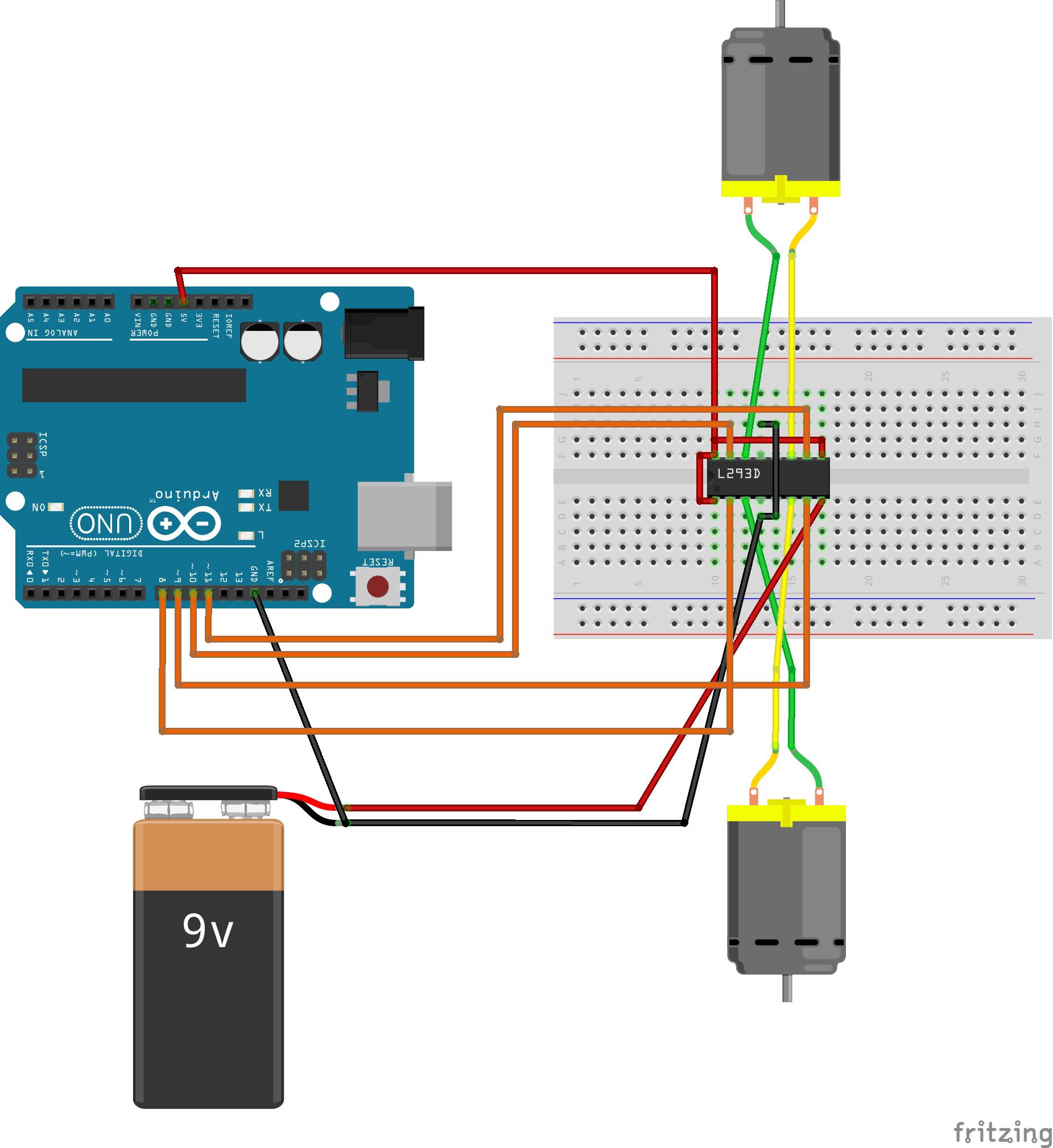 How To Use The L293d Motor Driver Ic Ardumotive Arduino