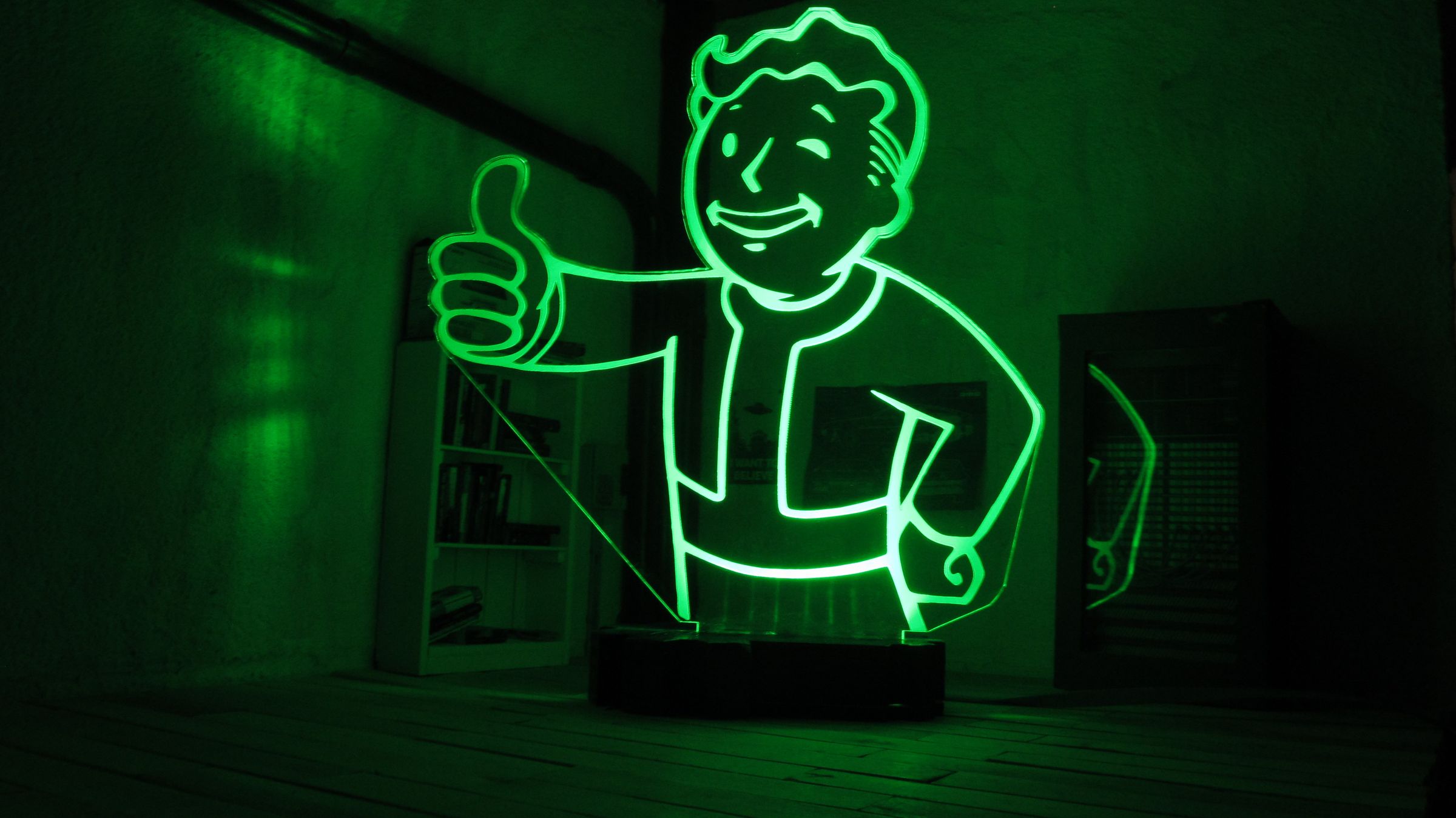 Fallout Vault Boy Led Light : 5 Steps (with Pictures) - Instructables