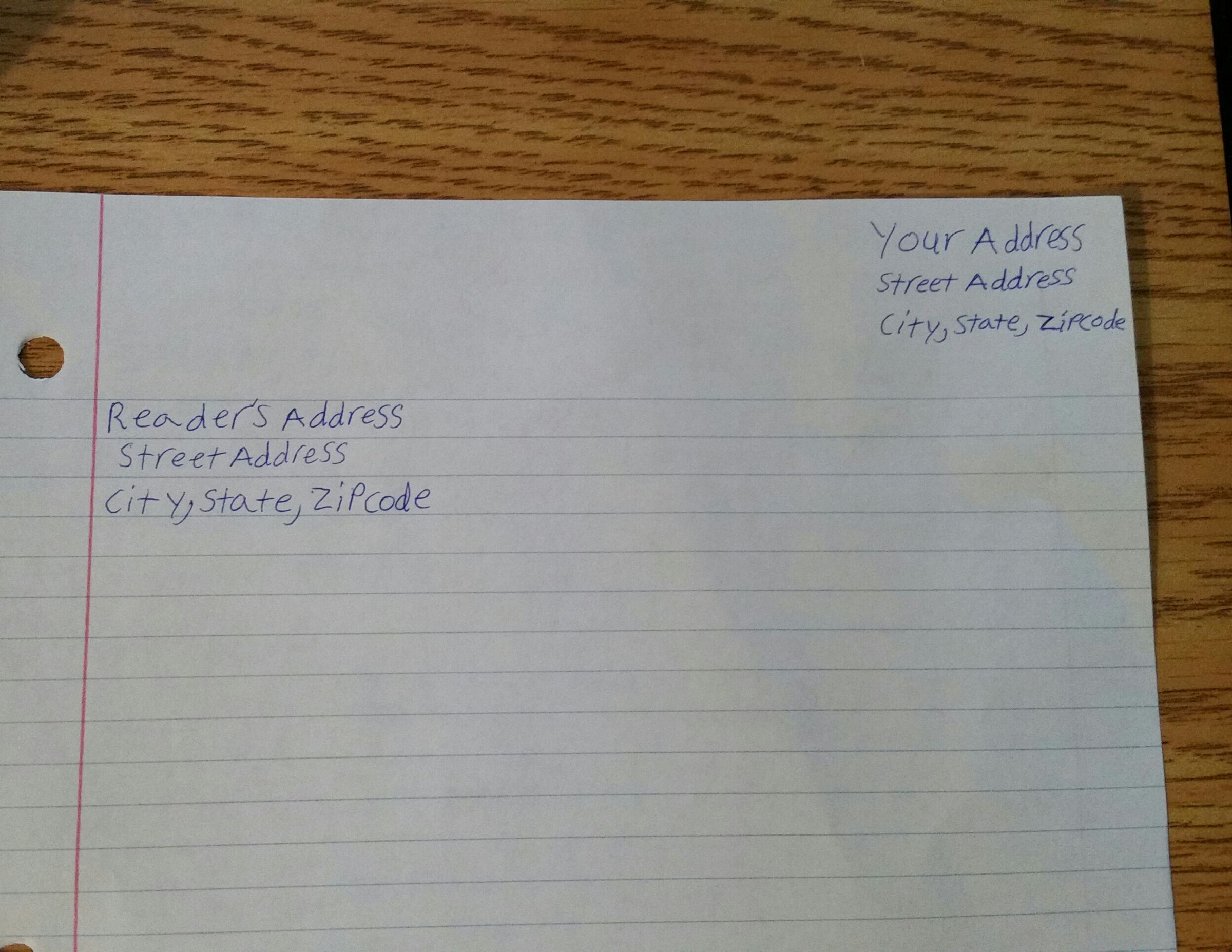 How to Write a Formal Letter : 8 Steps - Instructables