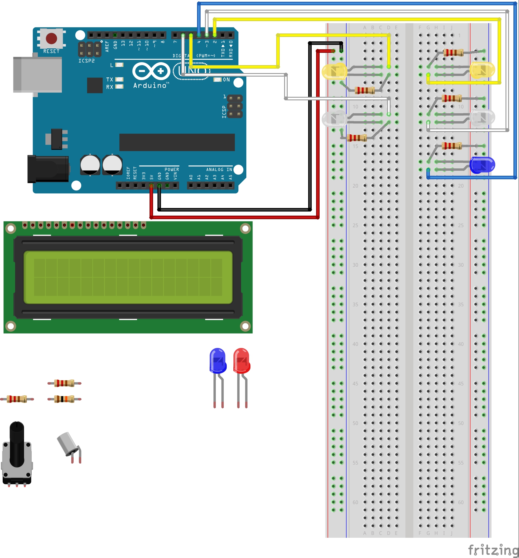 LED Dice With LCD Display : 12 Steps - Instructables