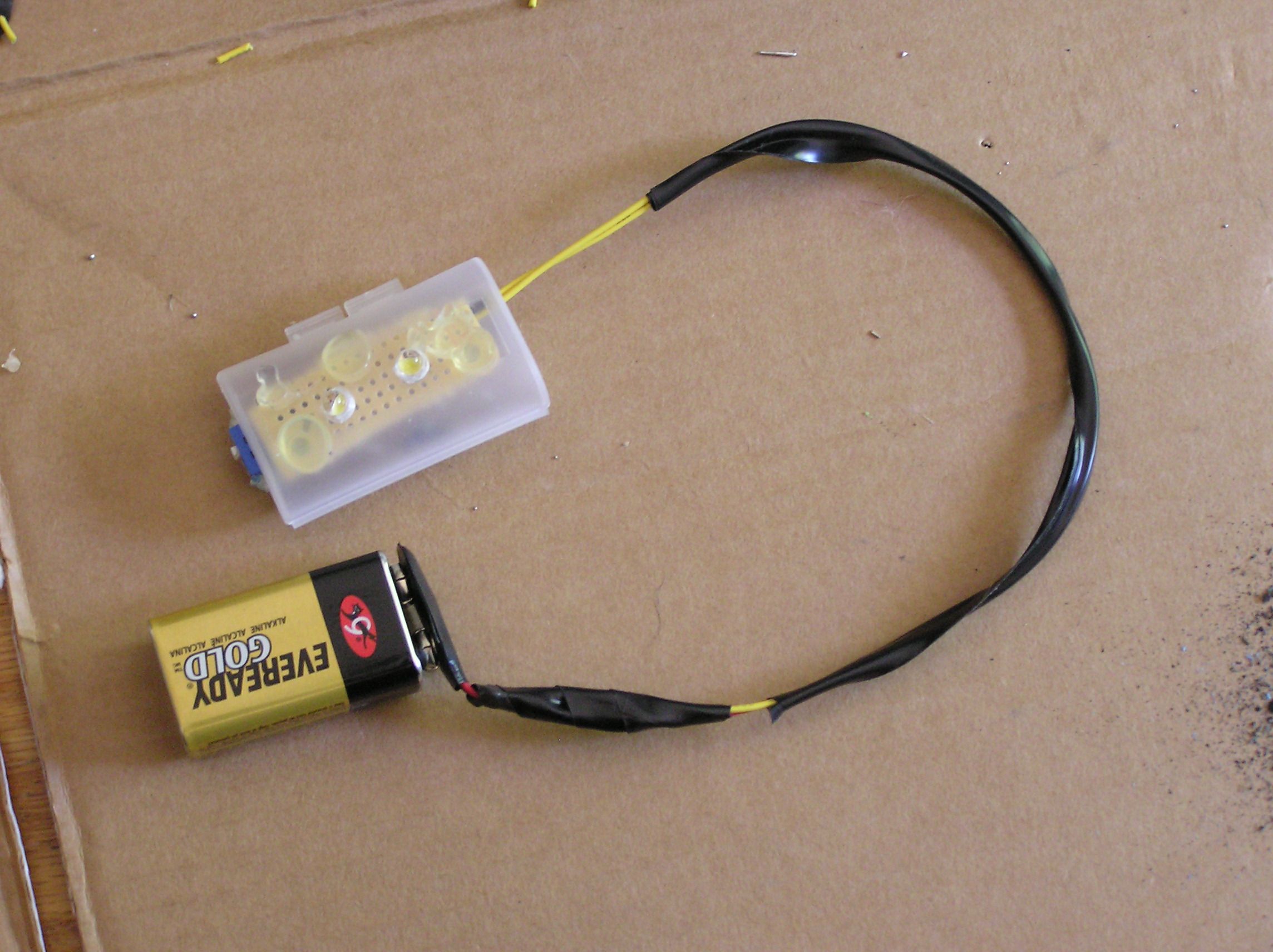 9 - Volt Headlamp : 6 Steps - Instructables