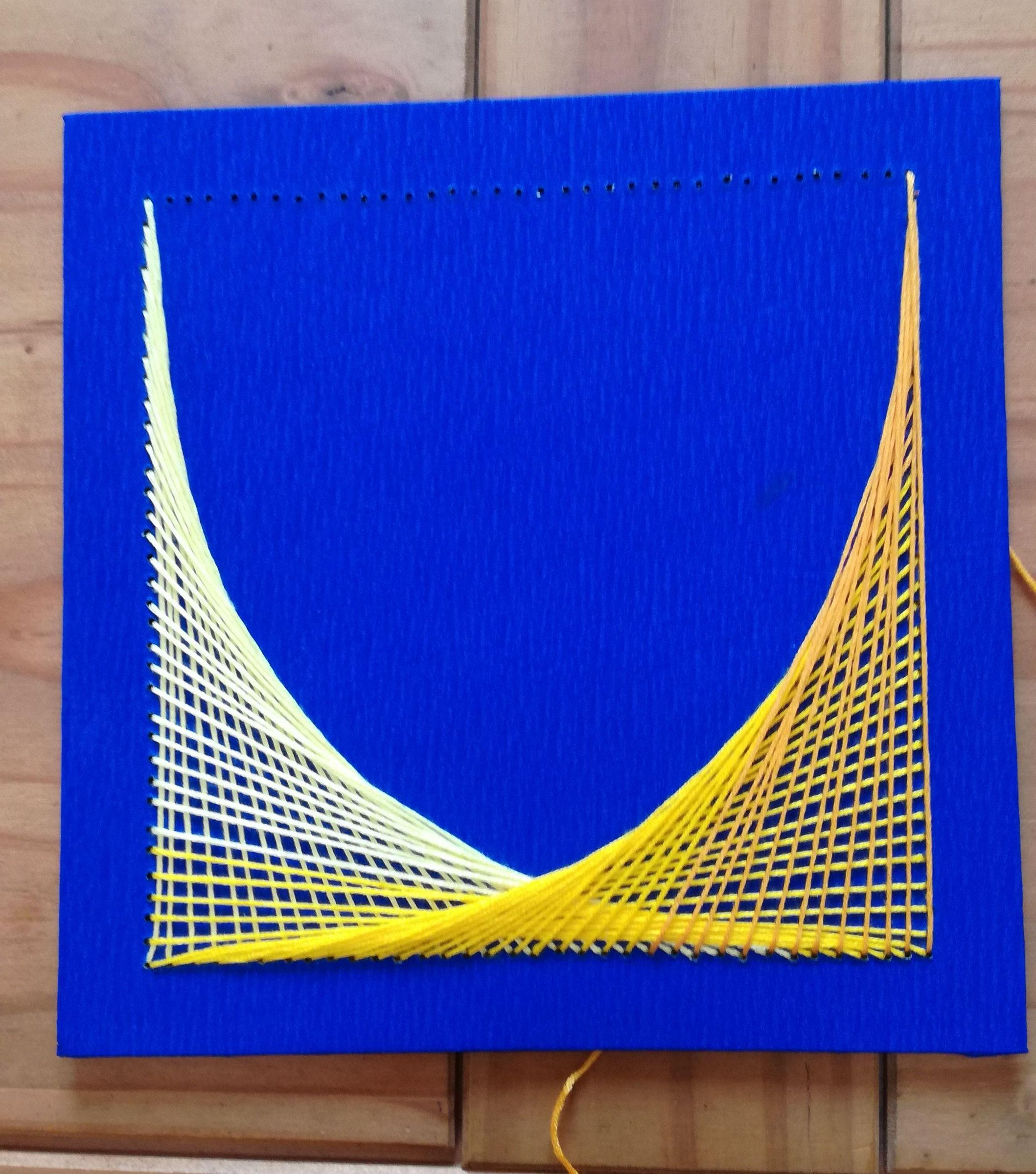 Geometric String Art : 7 Steps (with Pictures) - Instructables