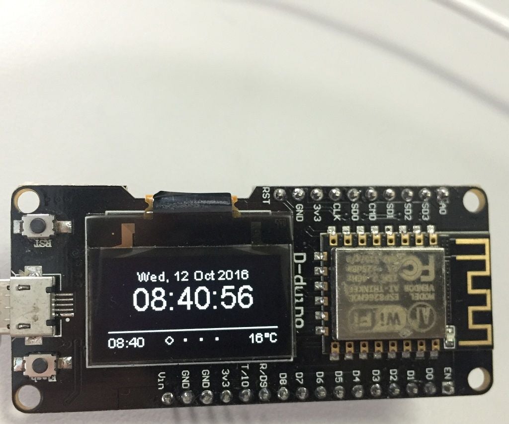 Weather Station Made by D-duino - Instructables