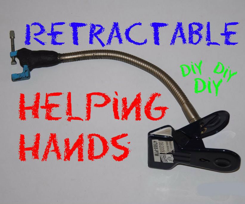 Retractable Helping Hands (My Mini Soldering Helper!) : 5 Steps (with ...