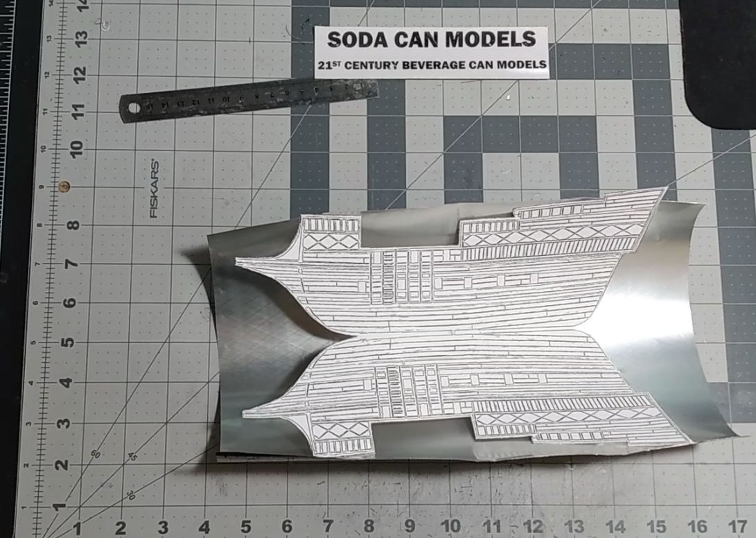 Float Your Soda Can Boat! DIY Sailing Ship Made From Soda Cans! : 15 ...