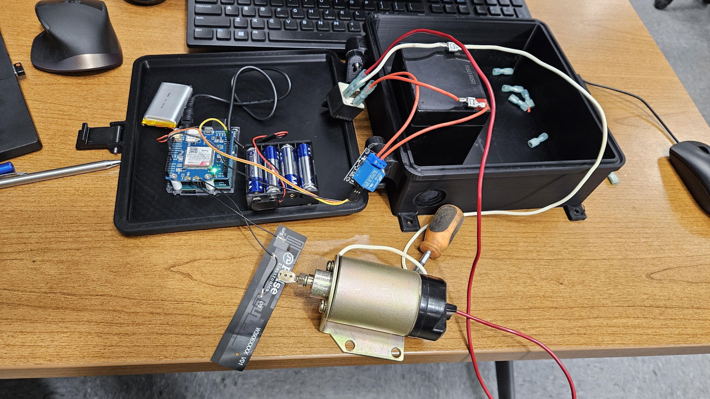 Battery Powered Cellular Activated Solenoid - Instructables