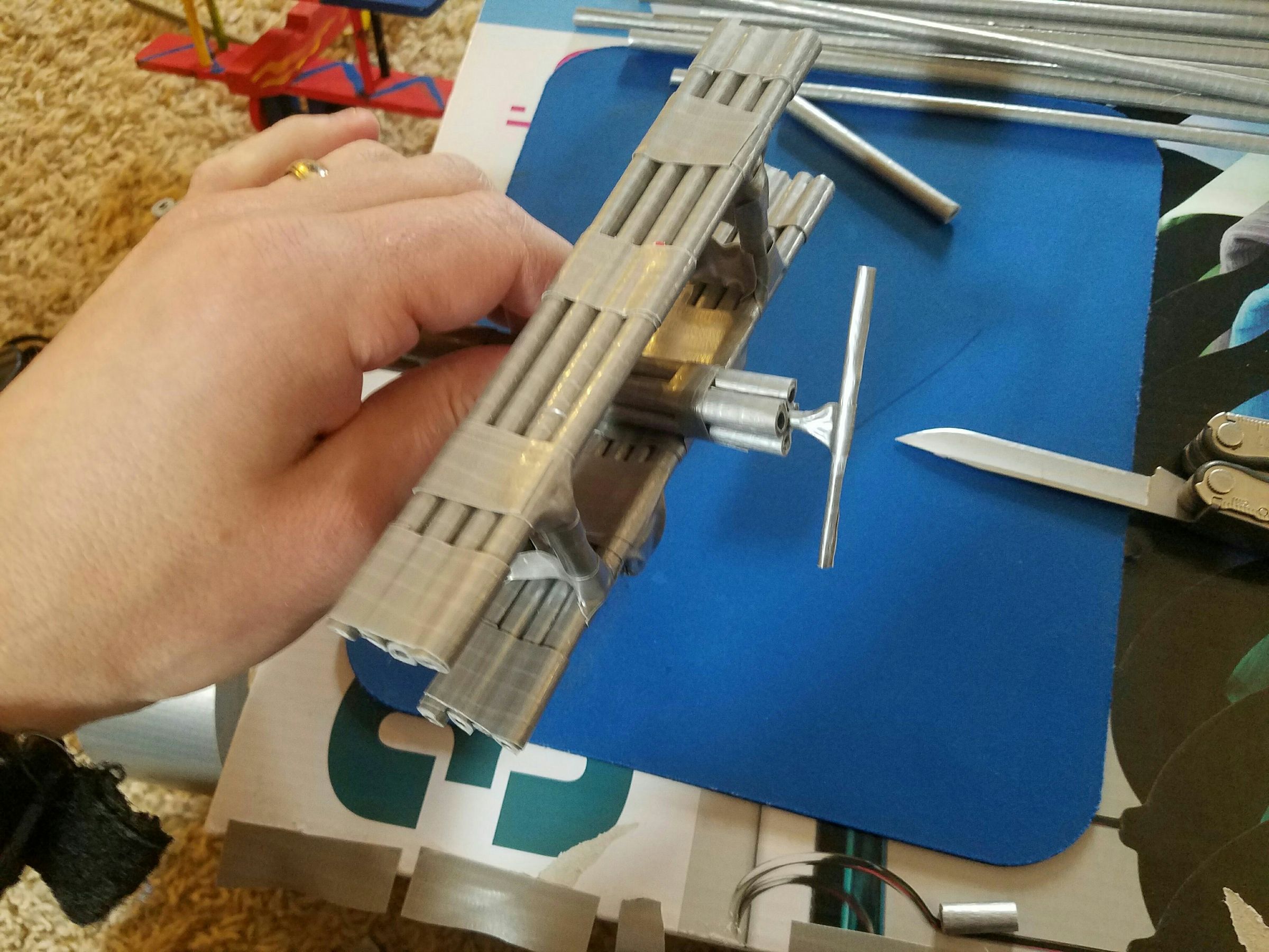 Duct Tape Biplane : 9 Steps (with Pictures) - Instructables