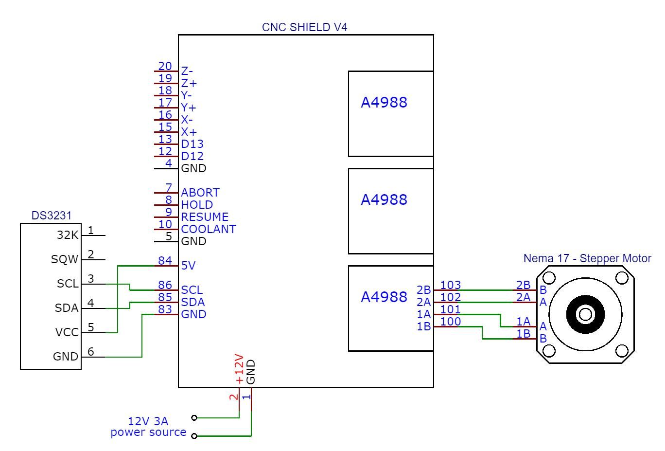 3D Printed Triple Shaft Stepper Motor Mechanism With Arduino Control ...