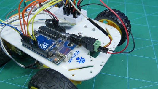 4 Wheel Robot Made With Arduino Controlled Using Dabble 9 Steps With Pictures Instructables 4408