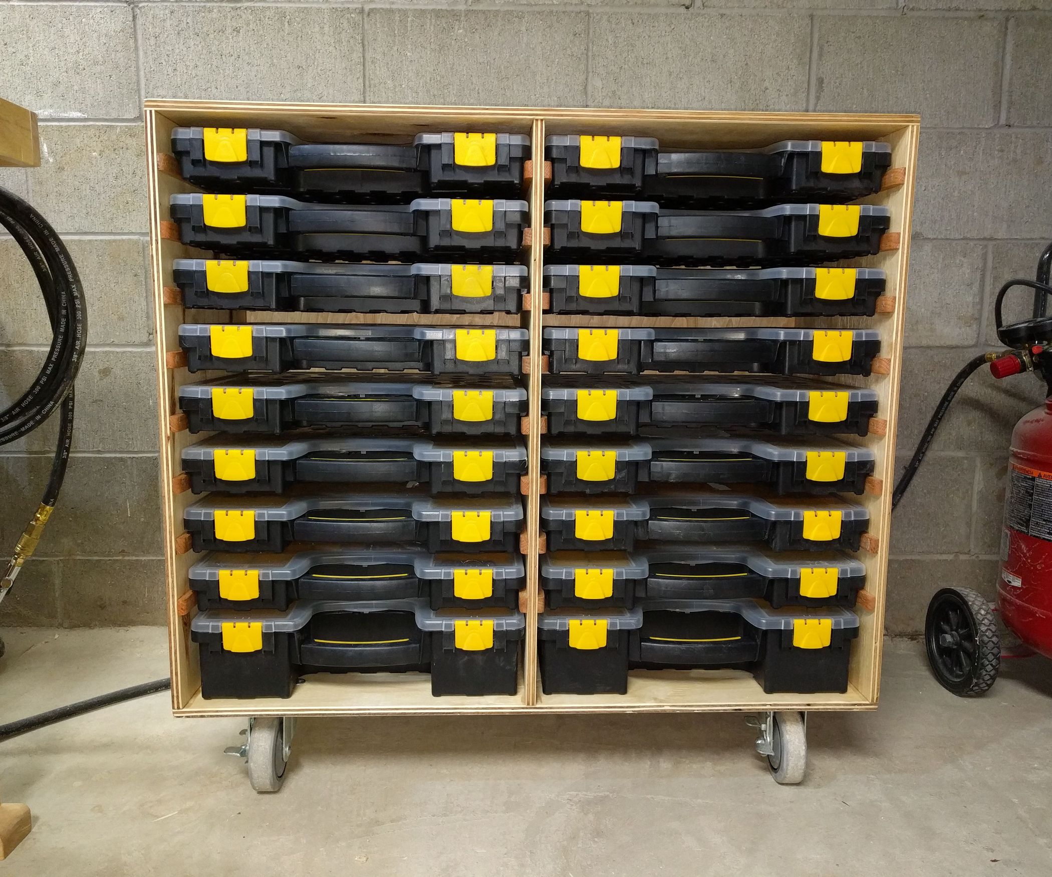 Organizer Bin Storage Unit : 7 Steps (with Pictures) - Instructables