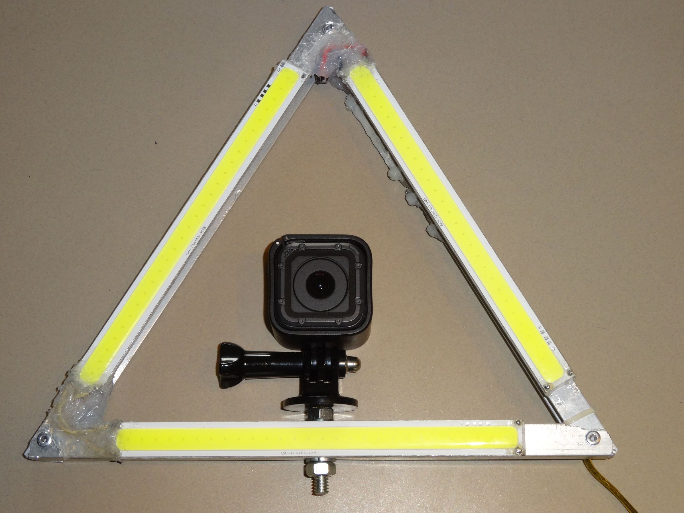 Large LED "ring" Light for Timelapse, Portraits and More... : 11 Steps ...