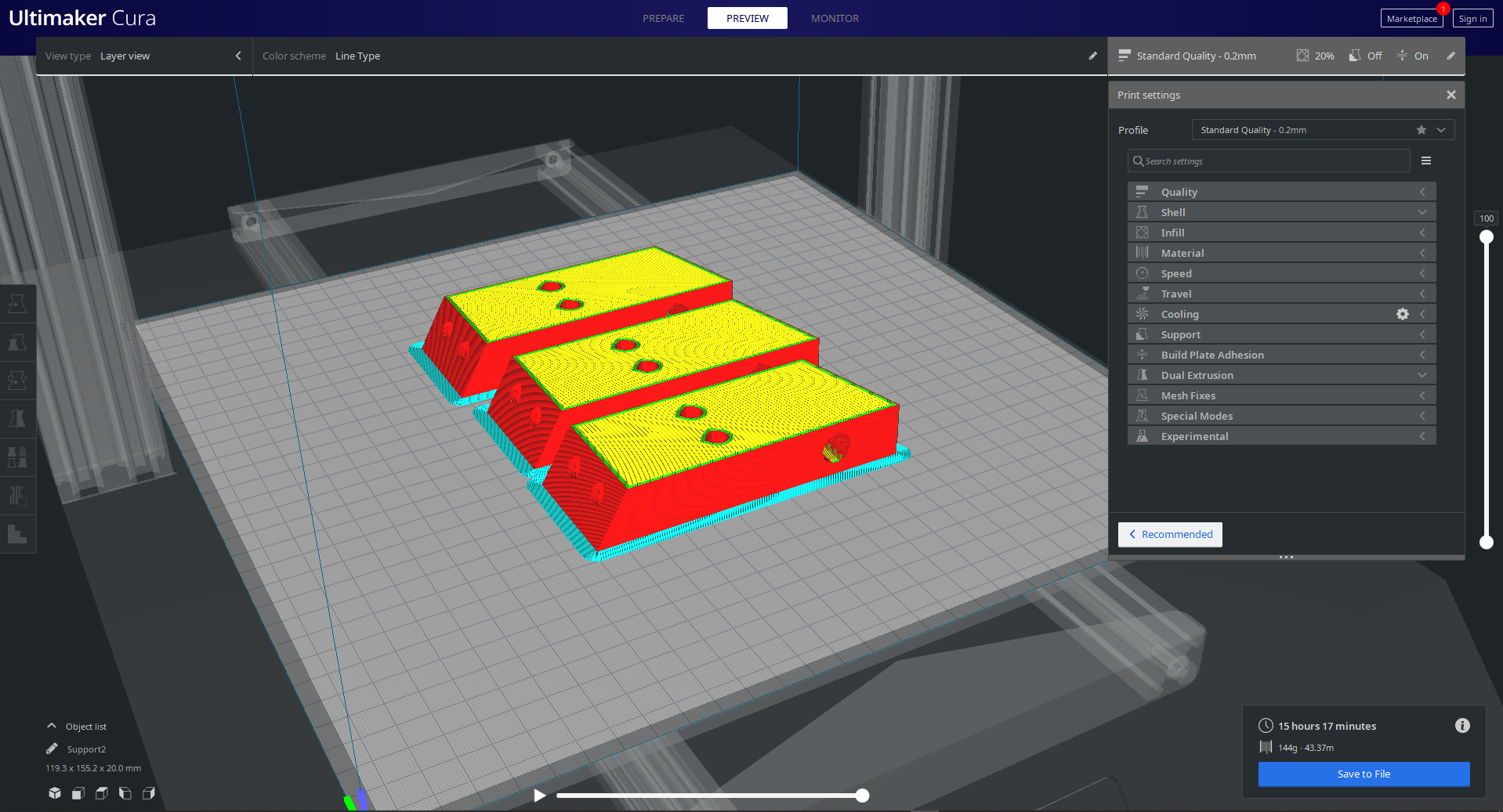 3D Printed Mid-Century Modern Side Tables : 10 Steps (with Pictures ...