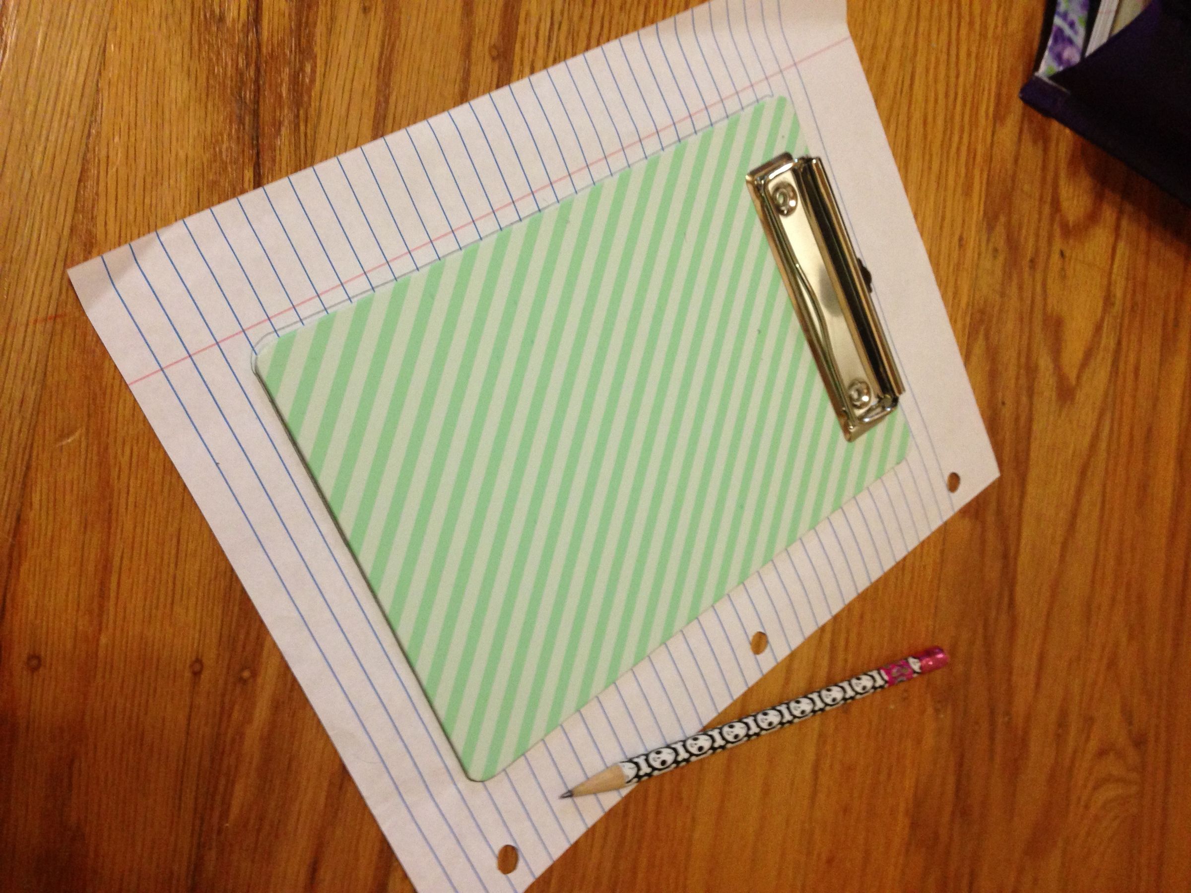 Decorated Mini Clipboard Whiteboard : 7 Steps (with Pictures ...