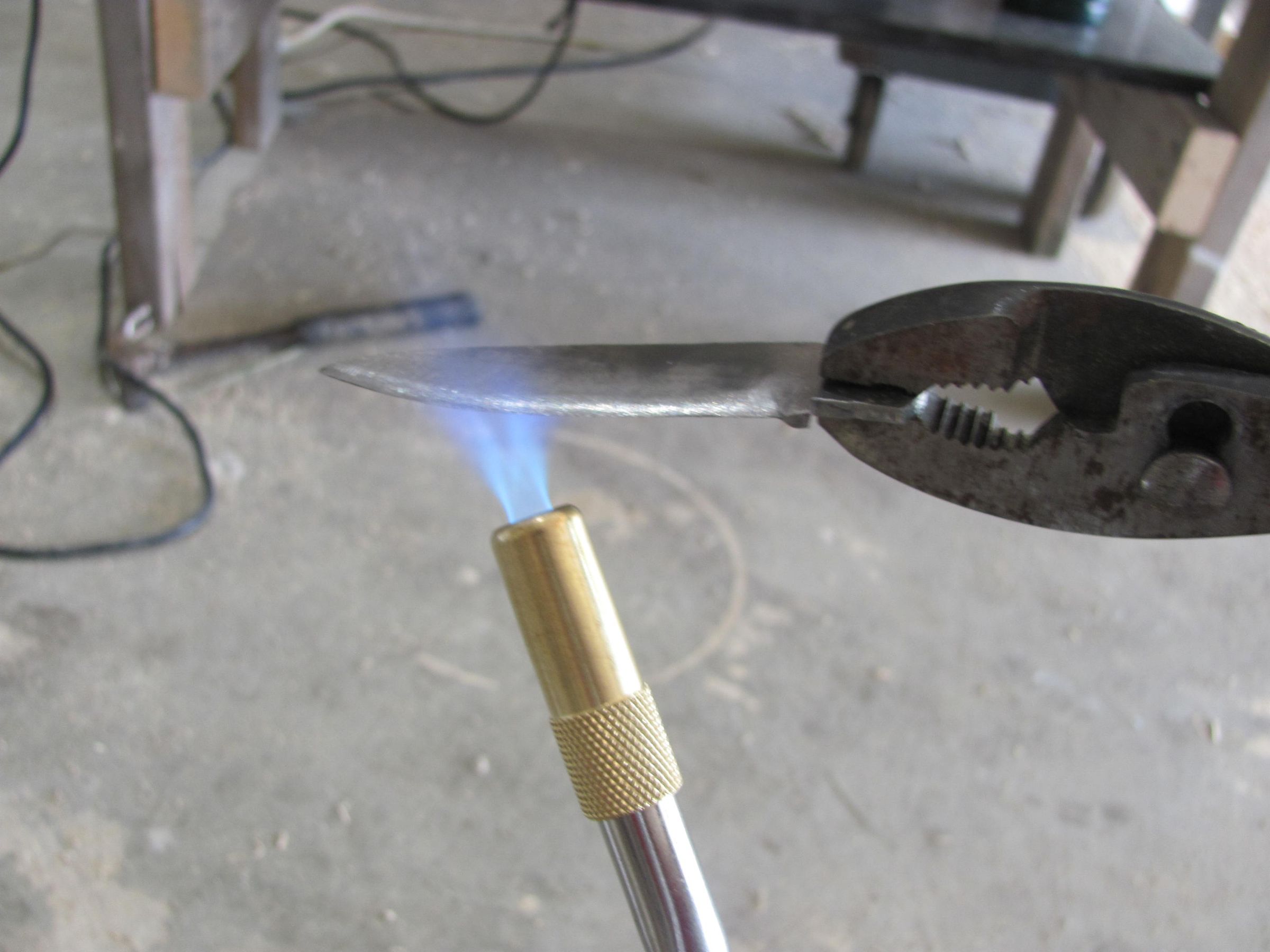 Folding Knife With Aluminium Handle : 11 Steps (with Pictures ...