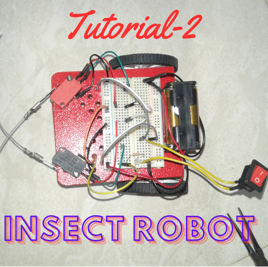 Robocar Making Tutorials Part2 6 Robots Obstacle Avoiding Insect Robot Instructables 1592