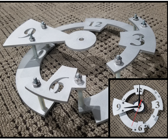 Waterjet Industrial Clock : 6 Steps (with Pictures) - Instructables
