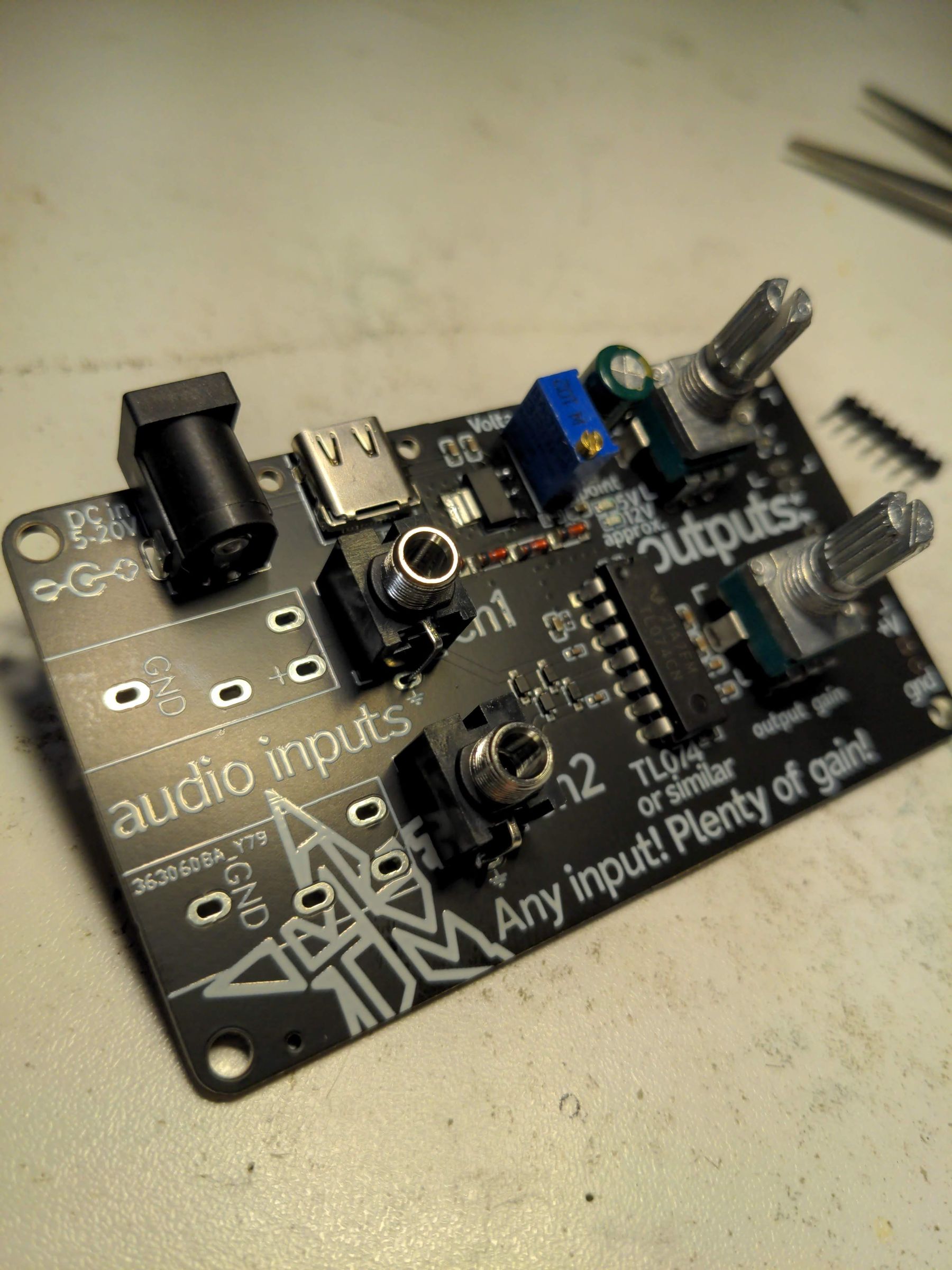 SynthCard Inputs & Power : 6 Steps (with Pictures) - Instructables
