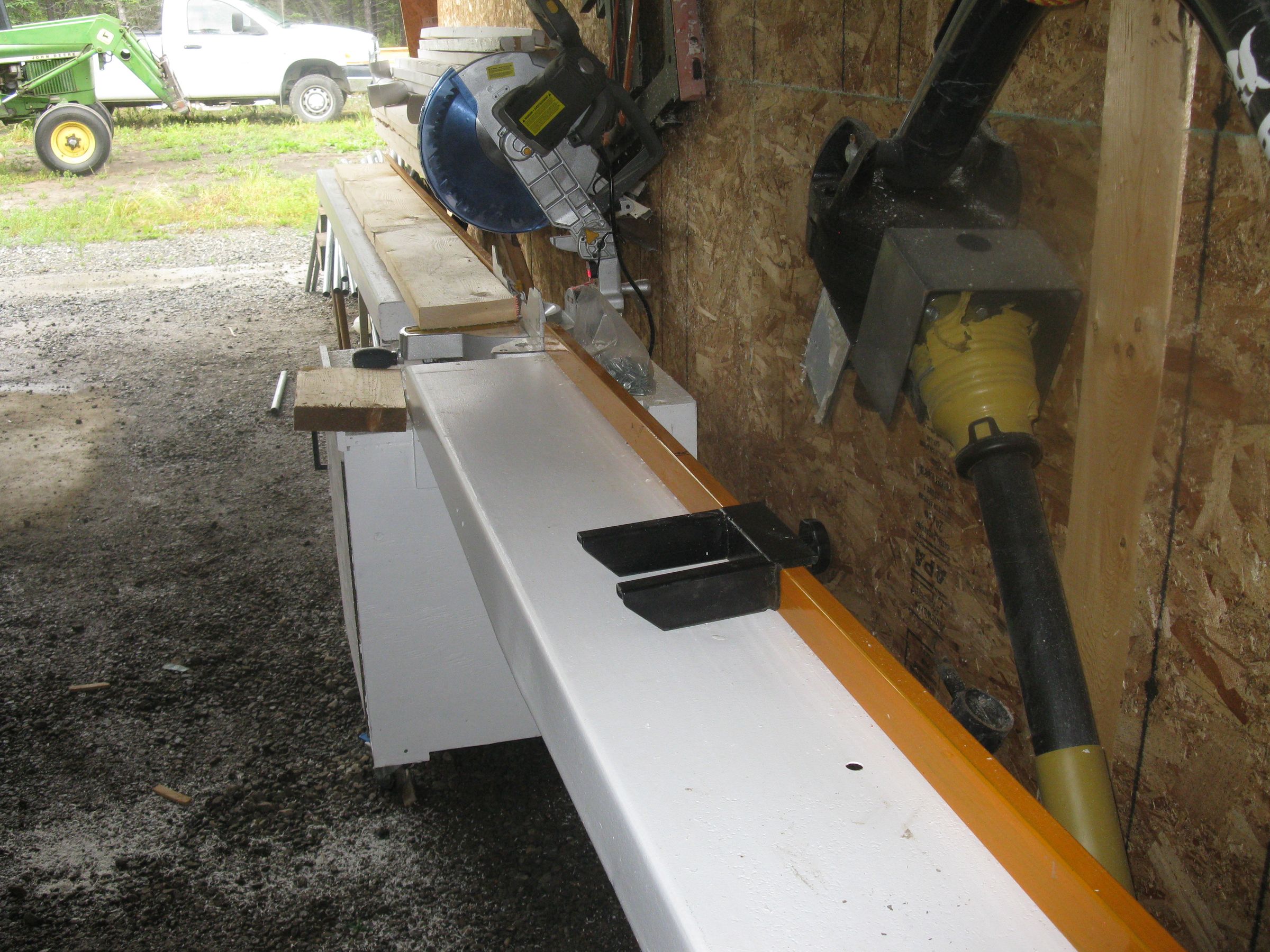 Adjustable, Portable Chop Saw Stand : 7 Steps (with Pictures ...