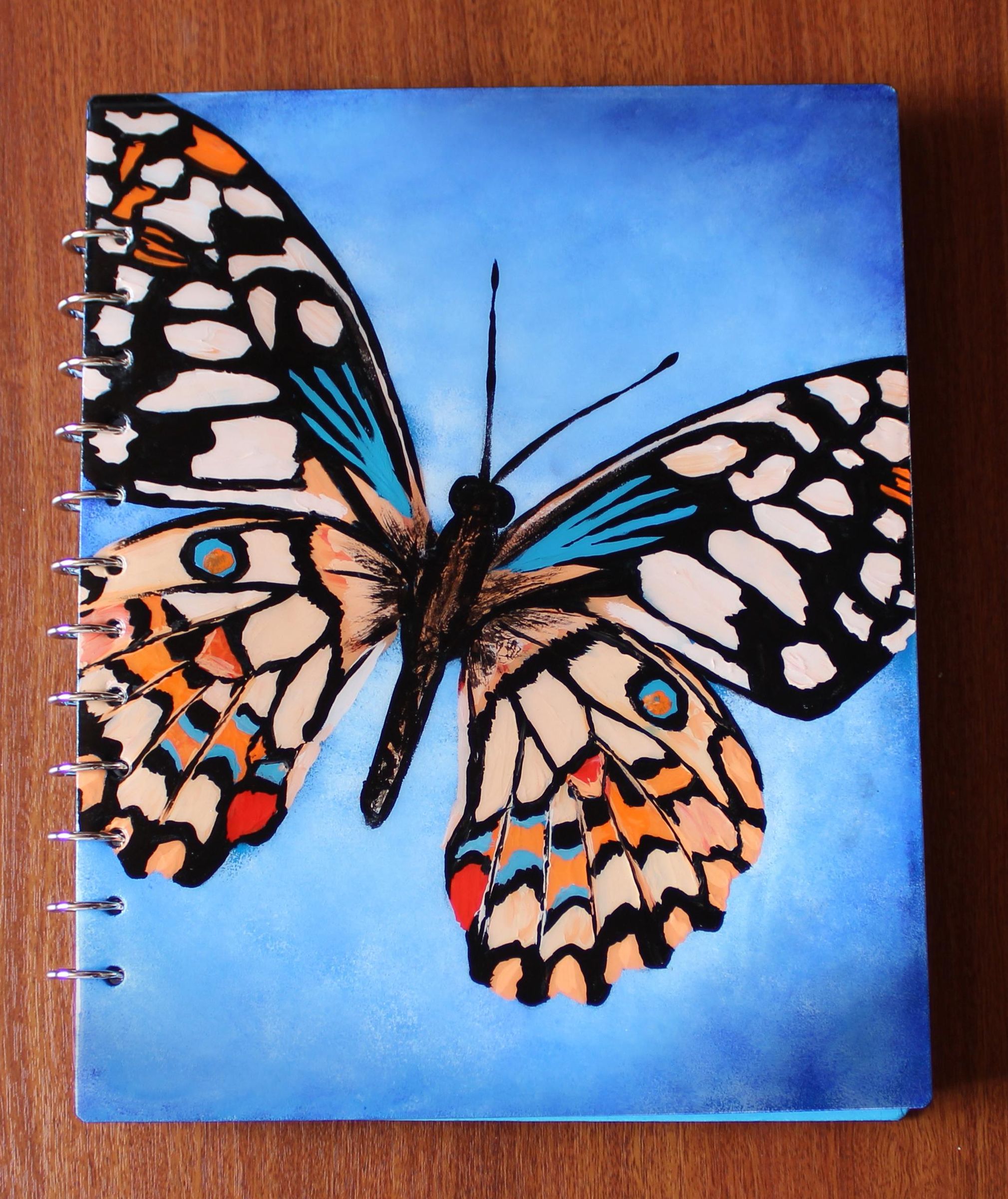 Make Your Own Butterfly Notebook : 9 Steps (with Pictures) - Instructables