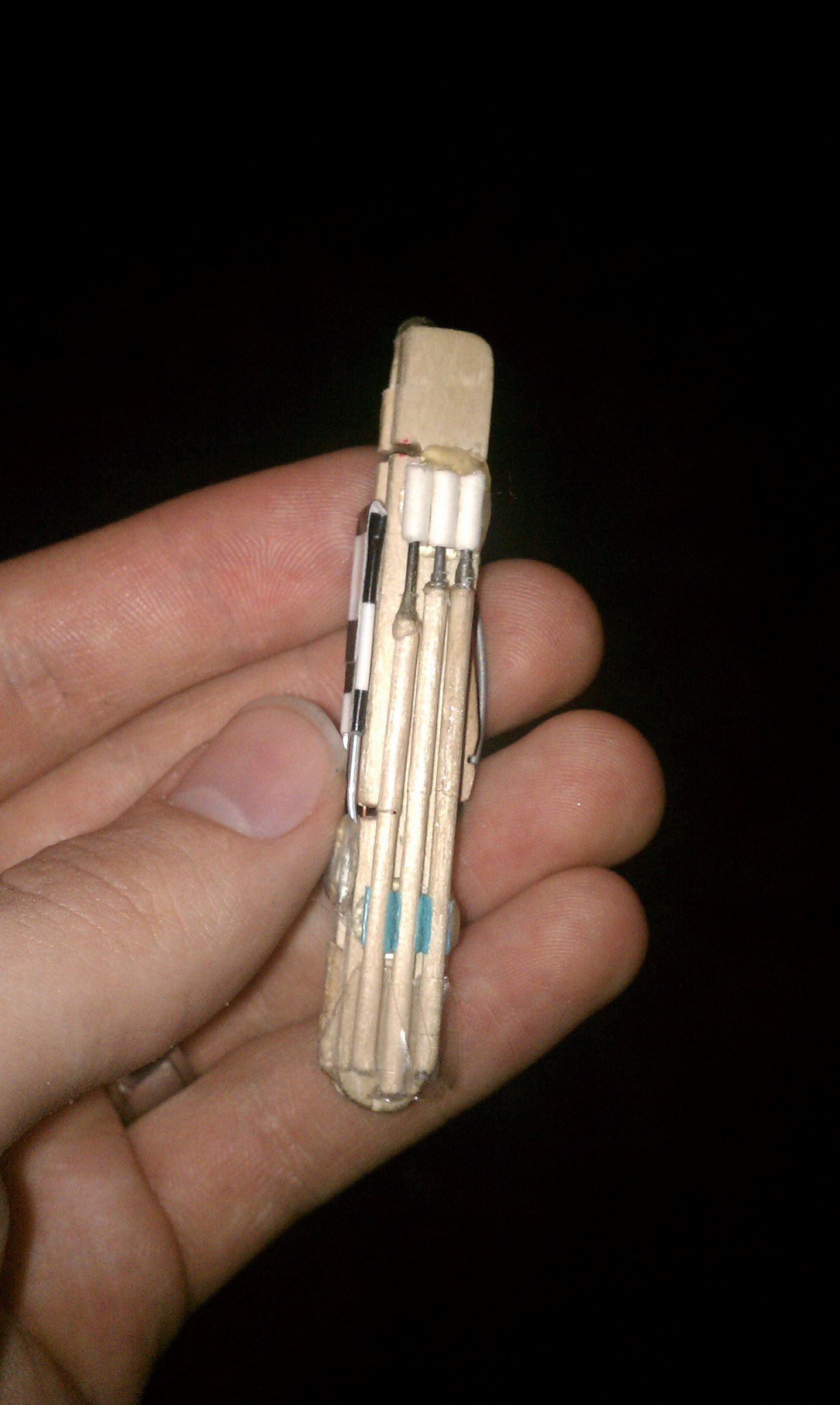 Toothpick Firing Pocket Crossbow (No Rubber Bands!!) - Instructables