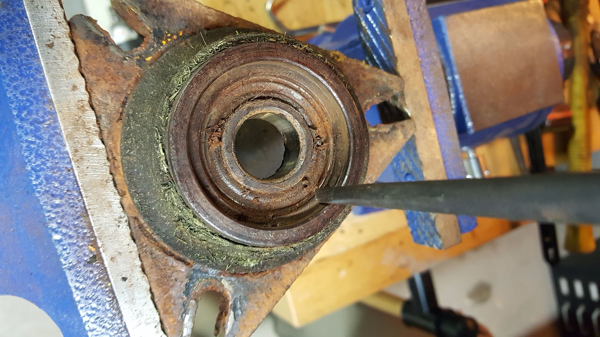 John Deere Mower Deck Spindle Bearing Replacement : 13 Steps (with ...