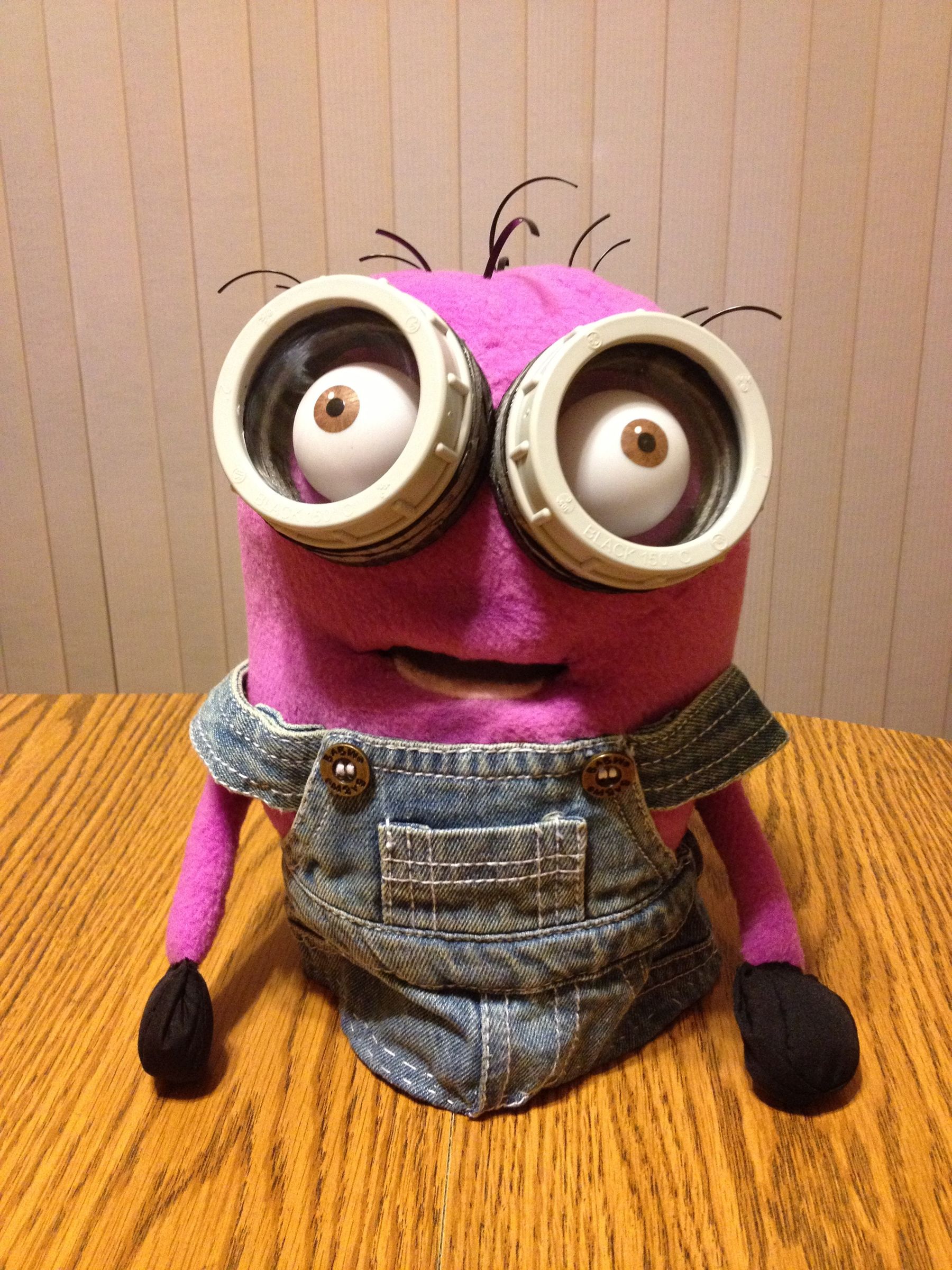 Custom Made Purple Minion Puppet : 14 Steps (with Pictures) - Instructables