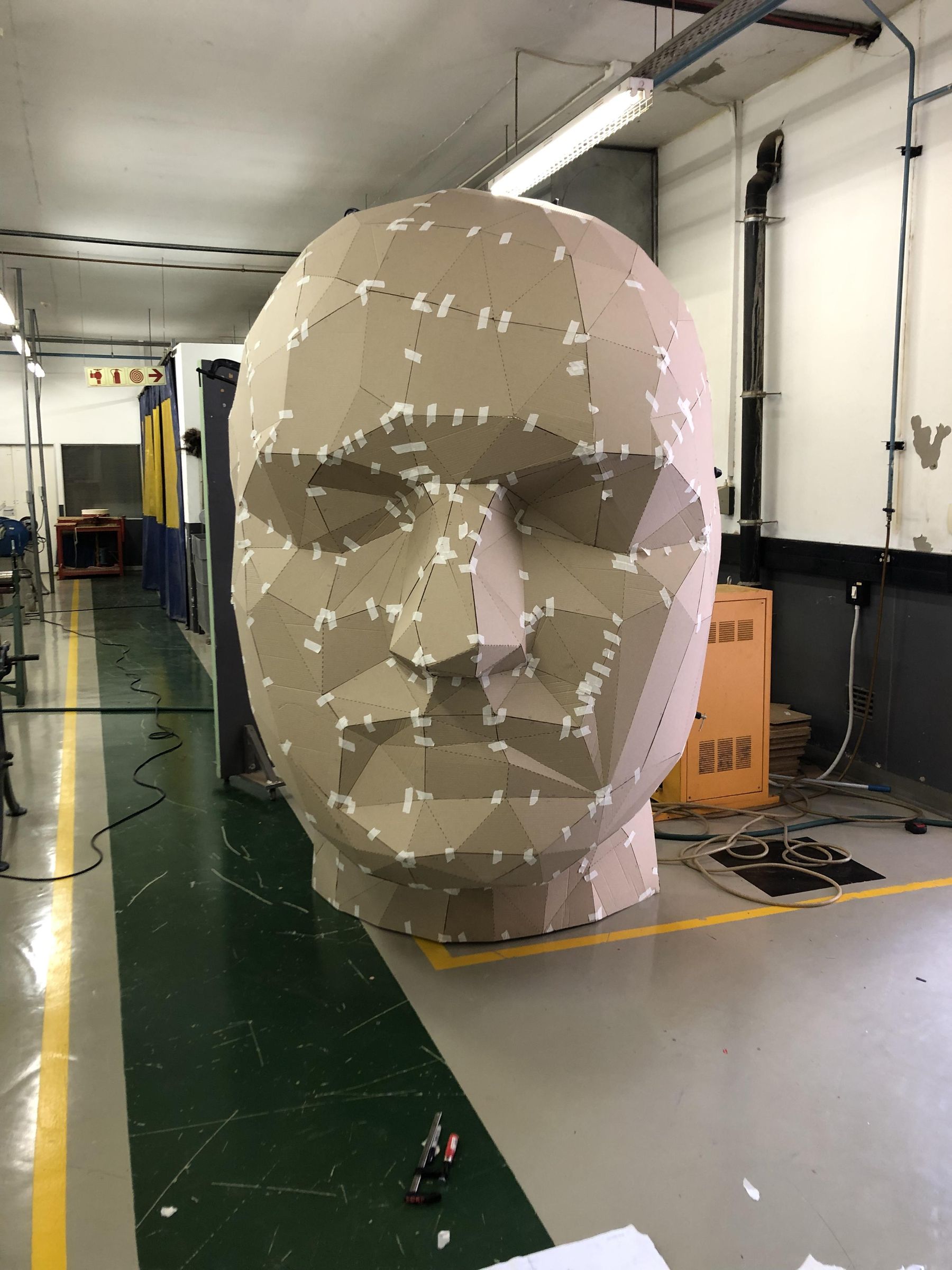 Big Head Sculpture: Projection Mapping Art Project : 13 Steps (with ...