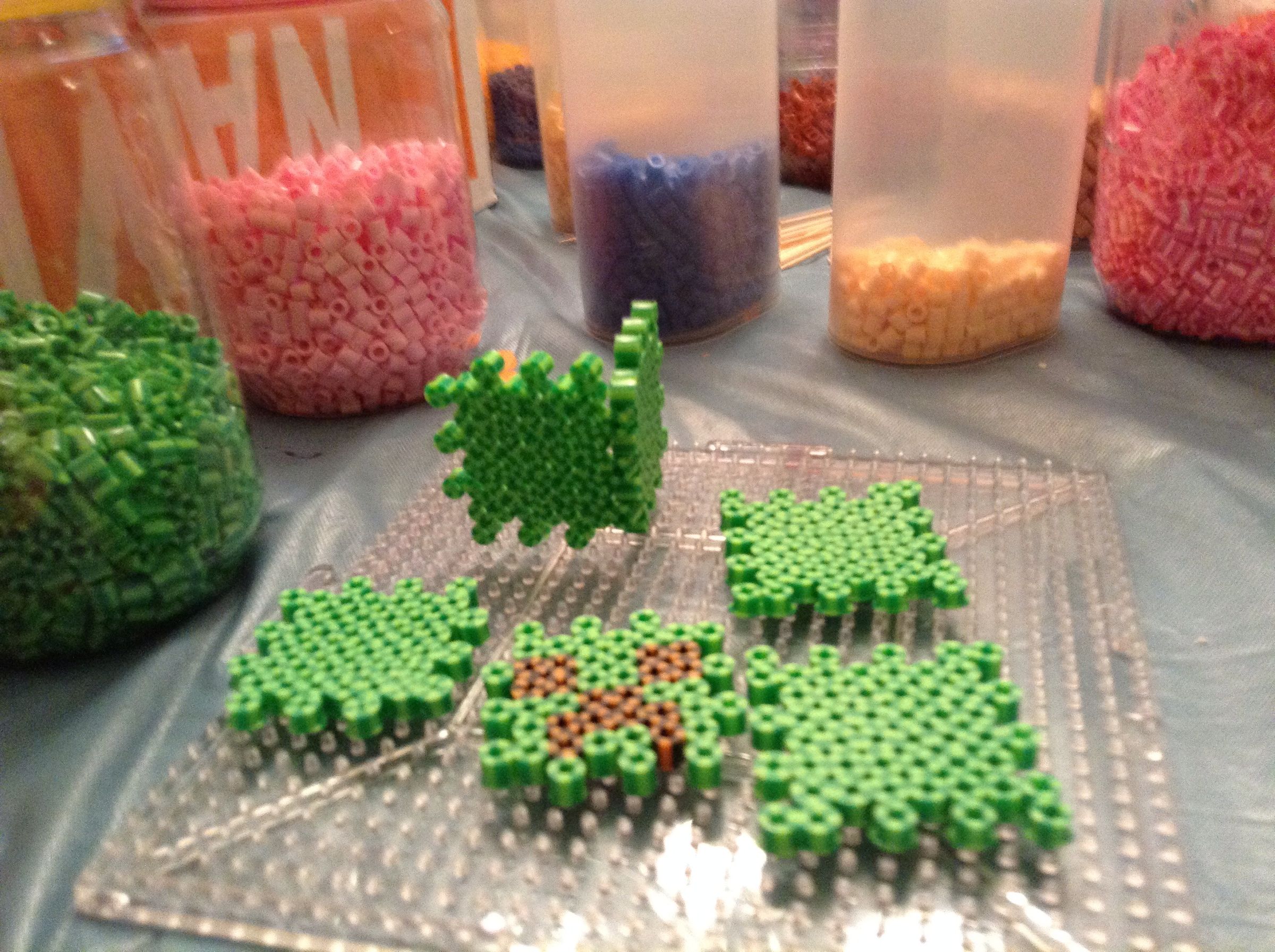 3d Perler Minecraft Creeper Head : 3 Steps - Instructables