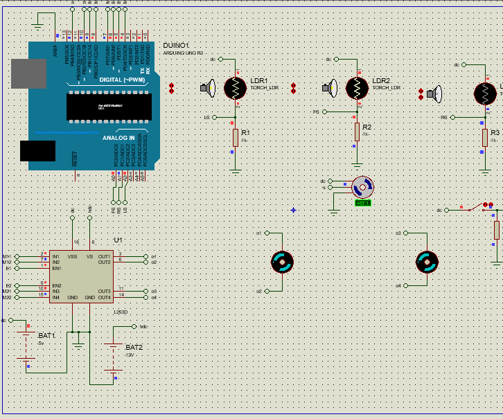 Light Following And Avoiding Robot Based On Arduino 5 Steps Instructables 4736
