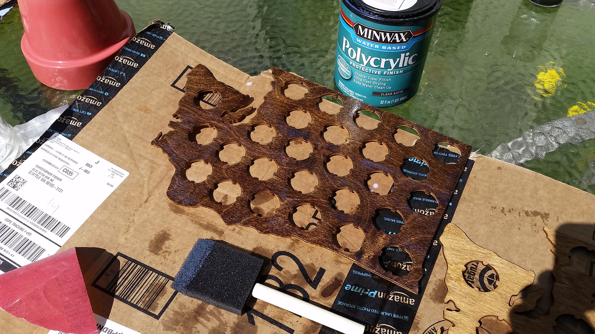 Beer Cap Map : 4 Steps (with Pictures) - Instructables